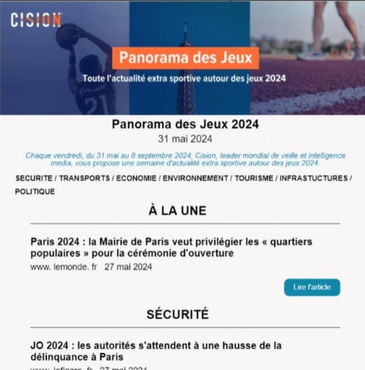 5 raisons de suivre la revue médias Cision Insights pendant les jeux 2024